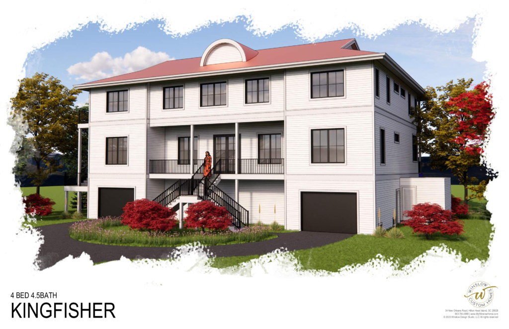 Kingfisher » Winslow Custom Homes » Floor Plans » Hilton Head